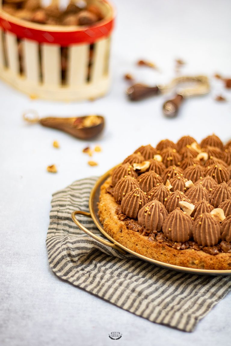 Dacquoise noisette chocolat - Christophe Michalak