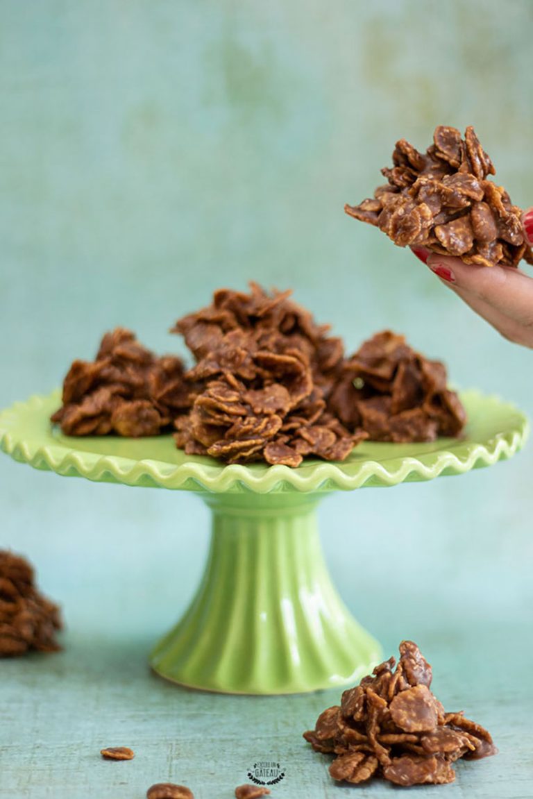Roses des sables en chocolat - Recette facile