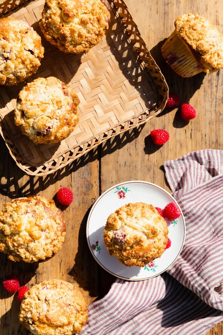 Muffins framboises extra moelleux