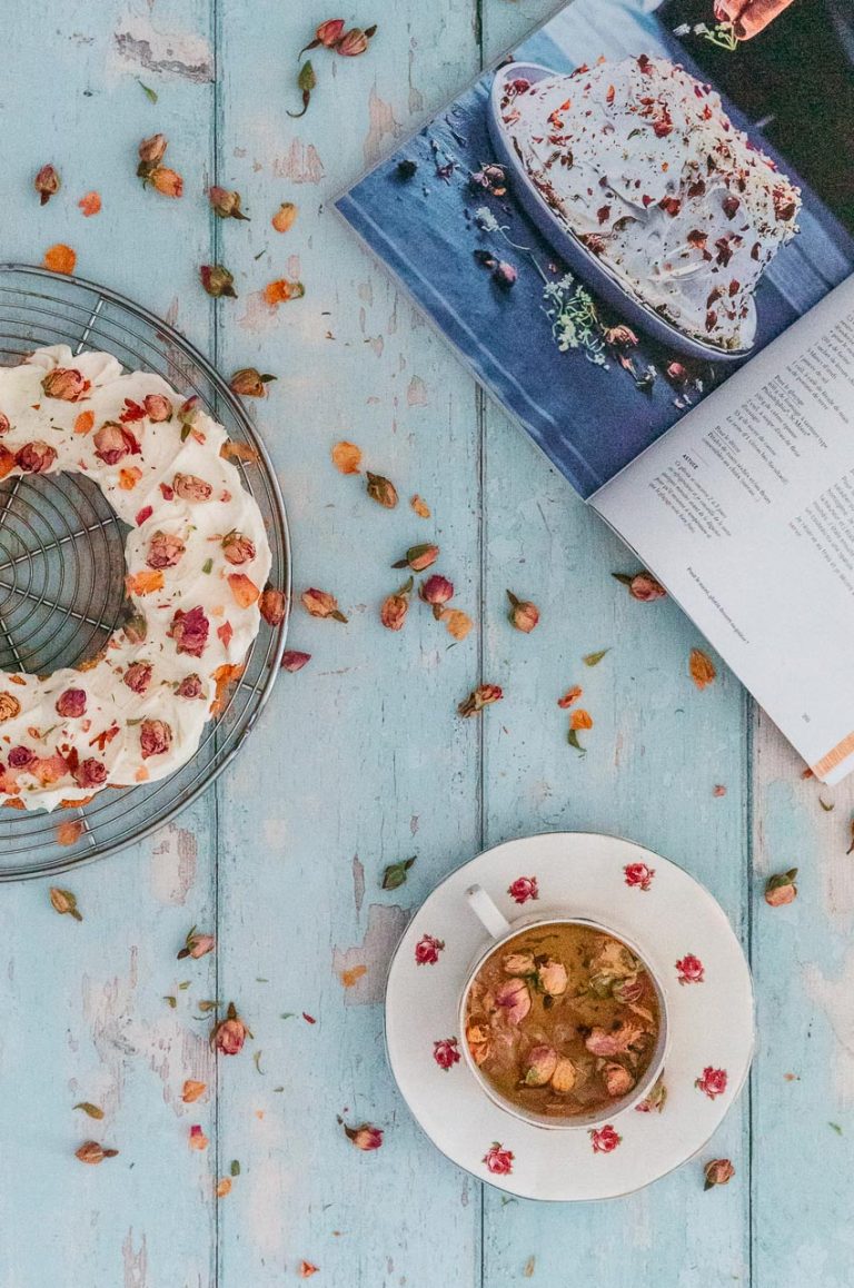 Gâteau à la rose de Catherine Kluger